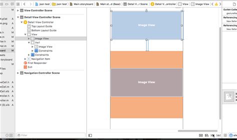 Ios IOS Autolayout Add Constraint Outside The Parent View Stack Overflow