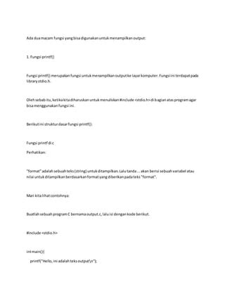 Dasar Dasar Pemprograman PDF