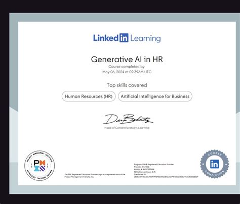 Genai In Hr Leow Wen Rong Pmp® Csm® Itil®