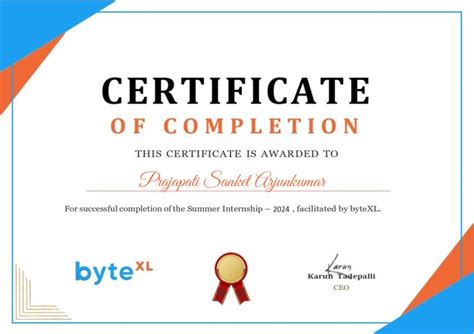 Sanket Prajapati On Linkedin Paruluniversity Bytexl Internship