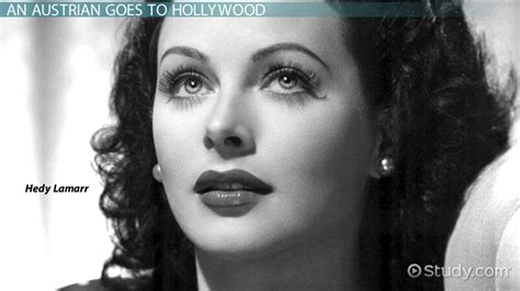 Hedy Lamarr Inventions Biography And Facts Lesson