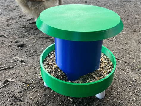 Chicken Feeder Free 3d Print Model Makerworld