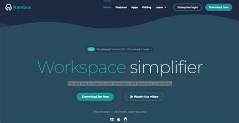 Rambox Reviews Pricing And Software Features 2024