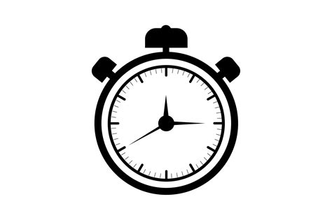 Stopwatch Timer Alarm Clock Icon Graphic By Prosanjit · Creative Fabrica
