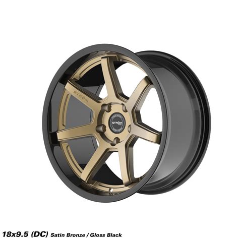 Strom Ds 15 Gloss Black Satin Bronze Face 18x95 5x1143 Et10