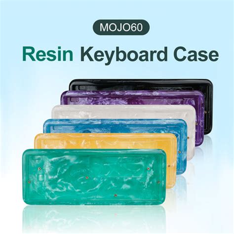 Melgeek Mojo60 60 Resin Keyboard Case