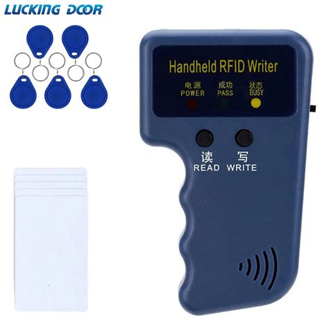 Lucking Door Handheld 125khz Rfid Duplicator Copier Writer Programmer