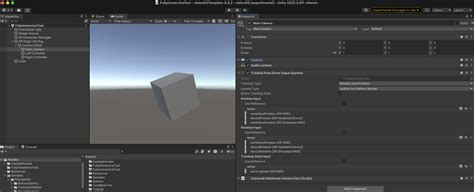 Fully Immersive App Camera Control In Simulator Not Working Unity