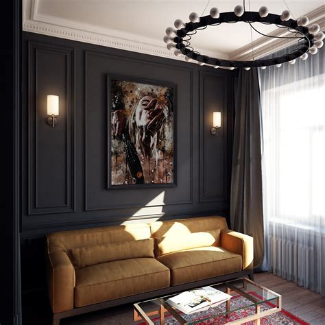 Kinky Sensual Wall Art Bed Bedroom Sex Decor Sensual Art Print Femdom Fetish Art Erotic