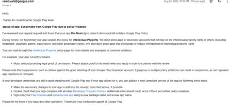 Android App Rejected Saying Your App Contains Unauthorized Use Of Copyrighted Content Stack