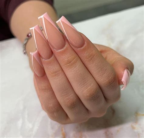 Gel Toe Nails Purple Acrylic Nails French Tip Acrylic Nails Classy