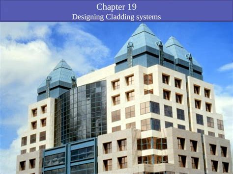 PPT Chapter Designing Cladding Systems Primary Functions Of Cladding Keeping Water Out