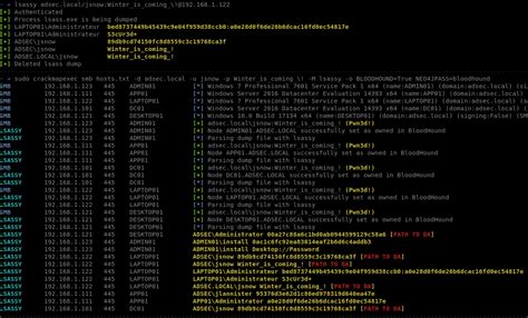 Lsassy Extract Credentials From Lsass Remotely