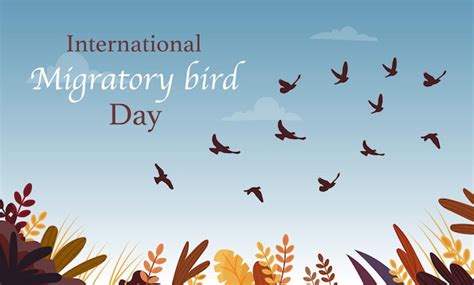 Premium Vector Day Of Migratory Birds