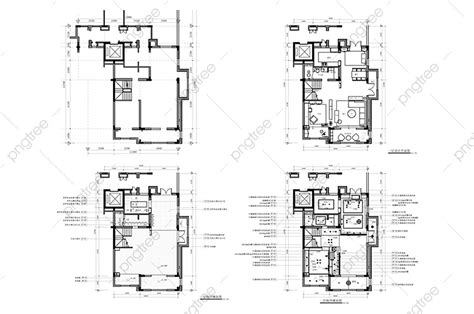 Cad 복식 평형 시공 도면 템플릿 Psd 다운로드 디자인 자료 다운로드