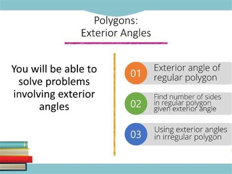 Polygons Exterior Angles Powerpoint Higher Gcse Teaching Resources