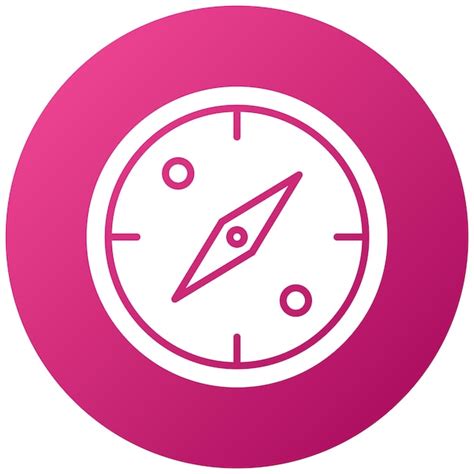 Premium Vector Compass Icon Style