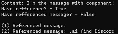 Bug Socketmessagecomponentmessagereferencedmessage Always Returns Null · Issue 2567