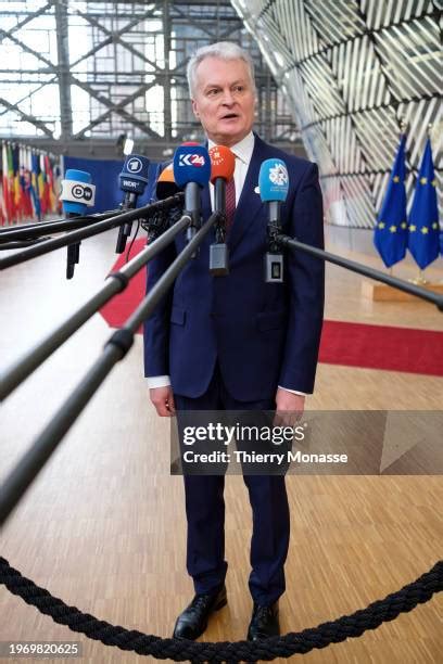Gitanas Nauseda Photos And Premium High Res Pictures Getty Images
