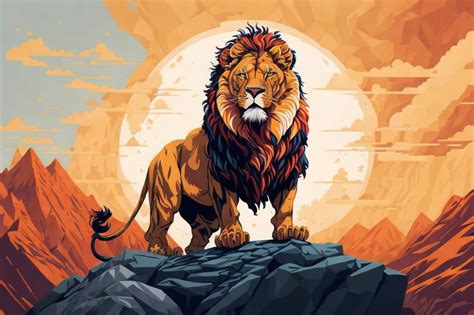 Ai 생성 사자 자연 Pixabay의 무료 이미지 Pixabay