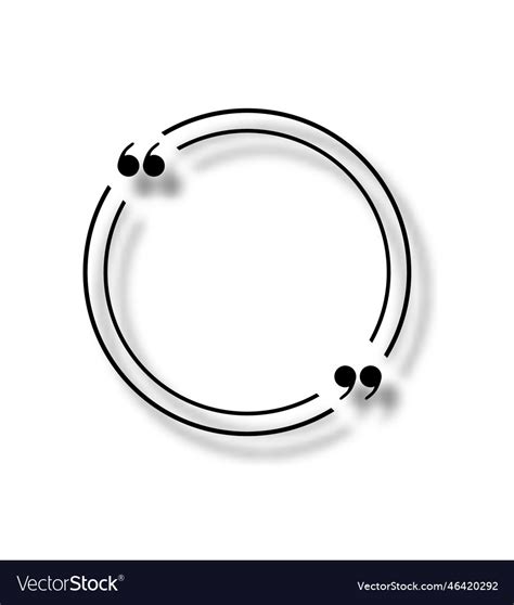 Quote Box Frame Box Texting Boxes Royalty Free Vector Image