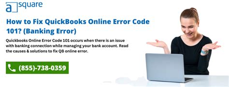How To Fix QuickBooks Online Error Code Banking Error