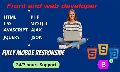 Be Your Frontend Web Developer Will Develop Modern Frontend Website By
