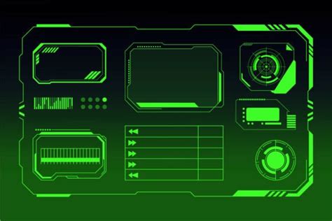Sci Fi Hud Interface Design Template Graphic By Holylayer · Creative