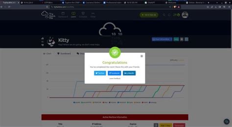 Badmus Sodiq On Linkedin Just Completed The New Tryhackme Room Kitty V2 Difficulty Medium
