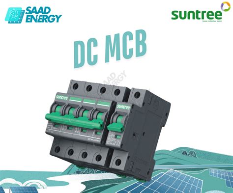 DC MCB DC Circuit Breaker Saad Energy