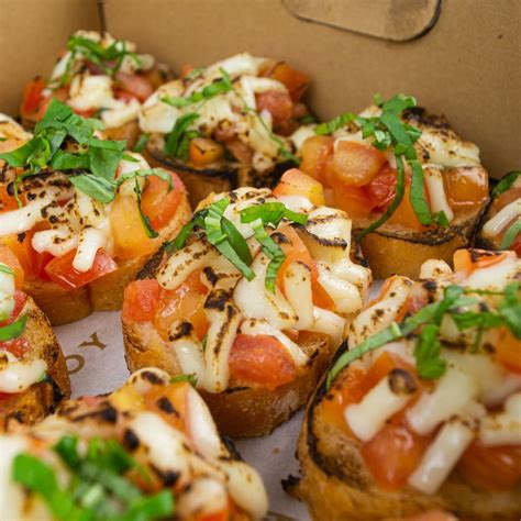 Tomato Bruschetta Catering Box Tedboy