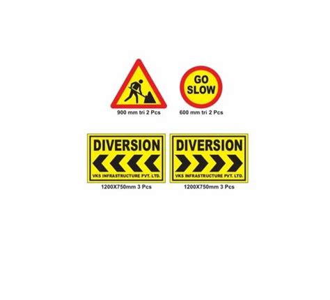 Signages Board Size Triangle At Rs 3700 Piece In Ranchi Id 25932690730