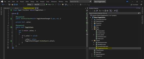 Blazor Server Basics Part 11 Create A Native Blazor Ui Toggle Switch Component