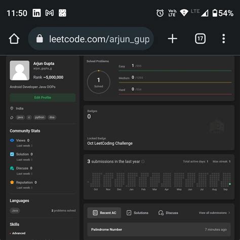Consistent Everyday Dsa Arjun Gupta