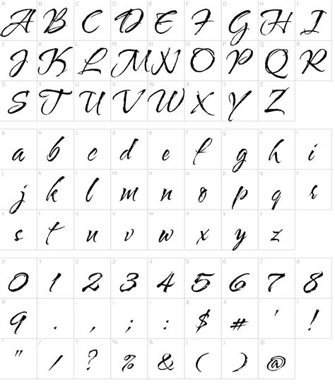 Water Brush Font Download