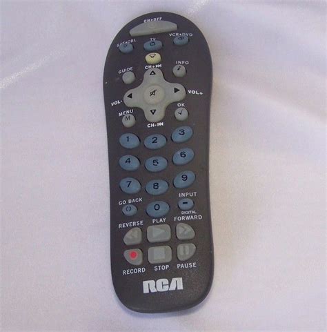 RCA Universal Remote Control Large Keys Lighted Backlit RCR B Or RCR BIZ RCA Remote