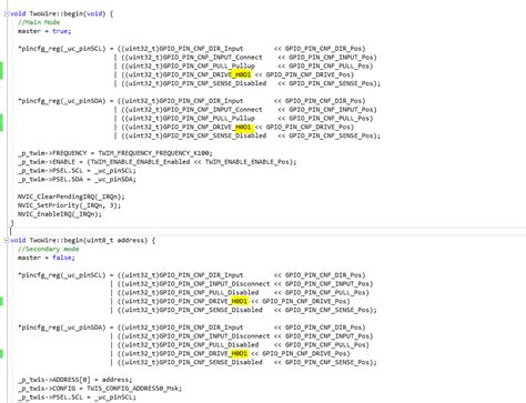 Twowirebegin Pin Configuration Incorrect With Alternate Pins · Issue