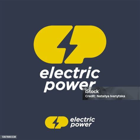 문자 E 및 문자 P 기하학적 E와 번개와 P 모노그램 전력 엠블럼 신원 로고에 대한 스톡 벡터 아트 및 기타 이미지 로고 전기 연료 및 전력 생산 송전선 Istock