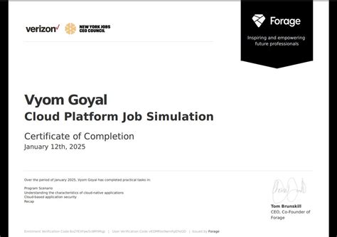 Im Excited To Share That I Have Completed A Job Simulation Program