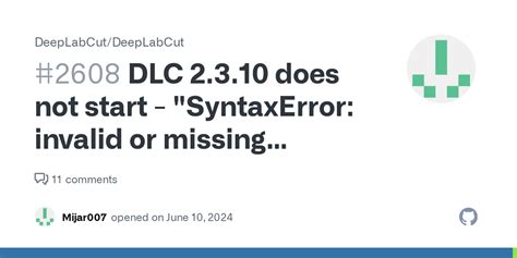 Dlc 2310 Does Not Start Syntaxerror Invalid Or Missing Encoding Declaration For