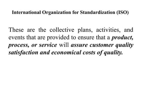 Quality Management Systems Qms Pptx