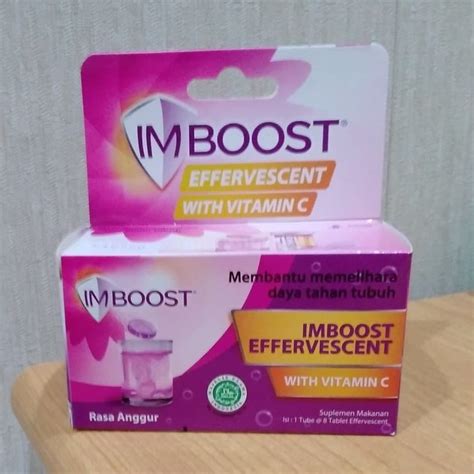 Jual Imboost Effervescent With Vitamin C Rasa Jeruk Dan Anggur Shopee