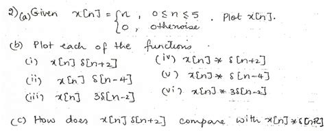 Solved Given X[n] N 0