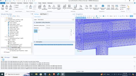 Domain And Boundary Layer Mesh Generation Problem