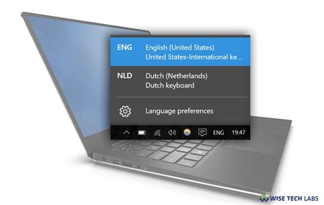 How To Enable Or Disable Language Bar And Input Indicator In Windows 10 Wise Tech Labs