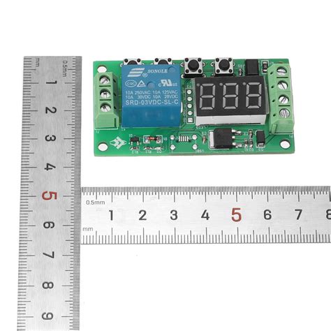Timing Relay Module Delay Delayed Power Off Disconnected Trigger Cyclic Setting Alexnld Com