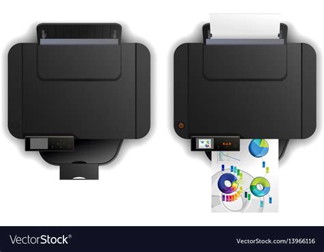 Multi Function Printer Royalty Free Vector Image