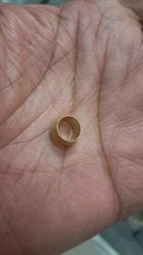 Golden Brass Ferrules 6 Mm For Pipe Fitting At ₹ 25piece In New Delhi Id 2854103699948