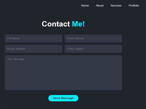 Complete Responsive Personal Portfolio Website Using HTML CSS Javascript Upwork