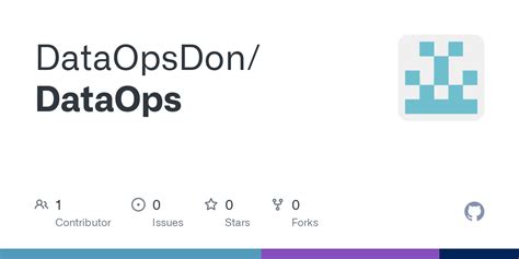 Github Dataopsdondataops